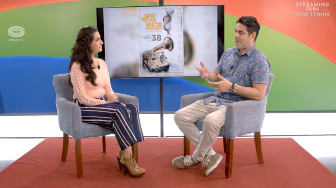 Portal Cubarte - Jazz Plaza en la casa: “Entrevista del día con Alejandro Falcón”